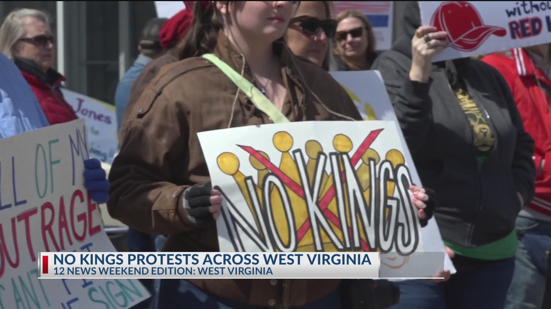 'No Kings' protests take place across north central West Virginia