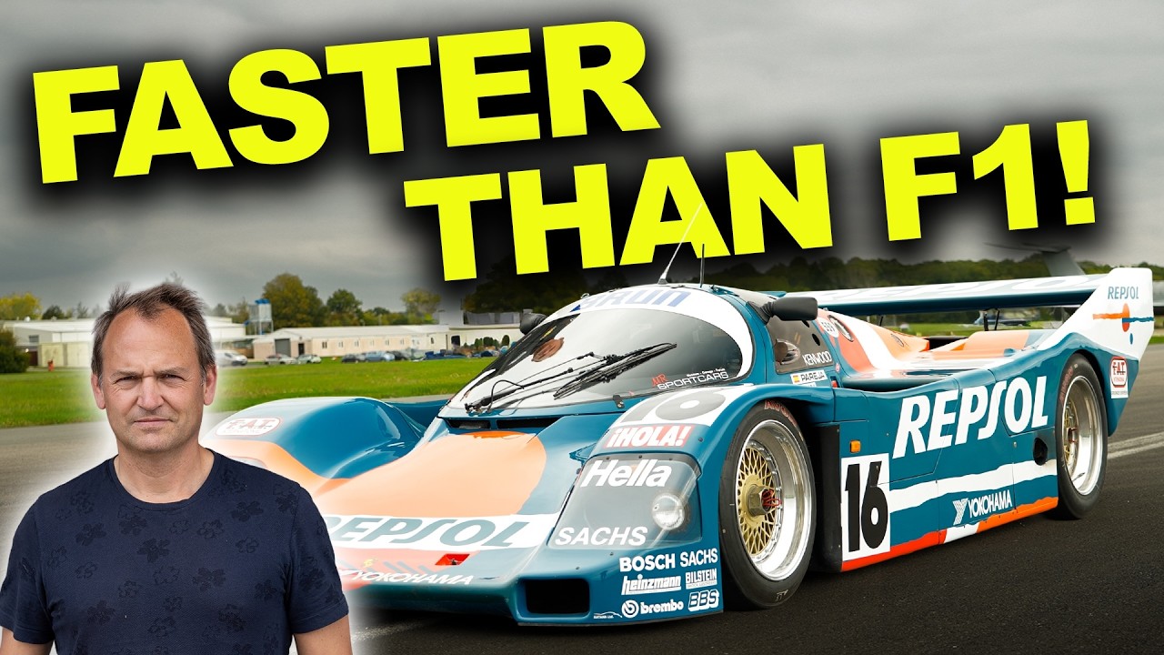 Unleashing the beast: Porsche 962 on track