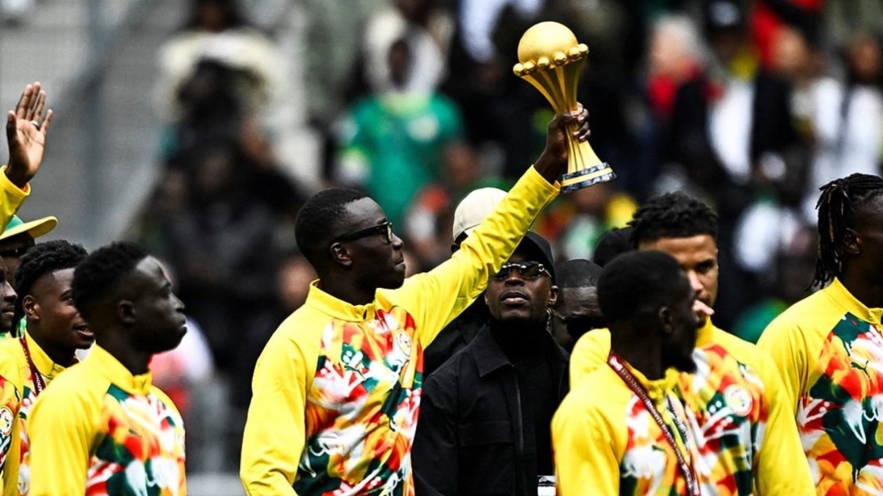 Senegal show off AFCON trophy as players defy controversial call to ...