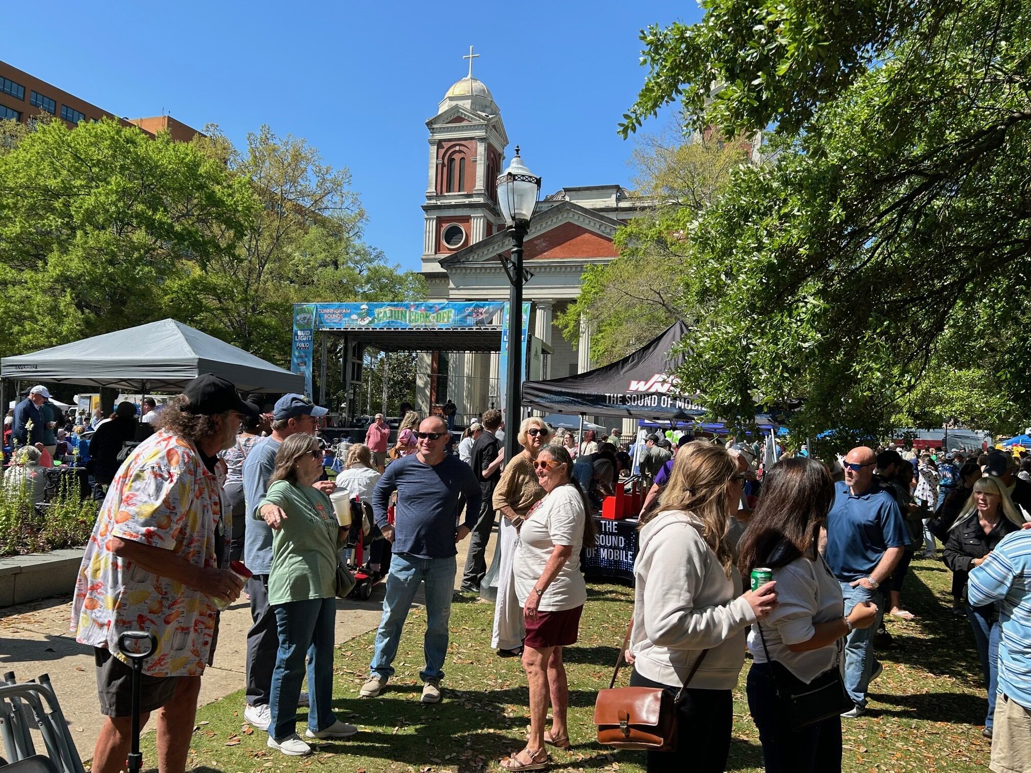 Downtown Cajun Cook-Off attracts crowd to Cathedral Square