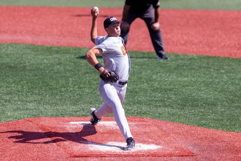Ethan Kleinschmit strikes out 12 as Oregon State routs Mercer