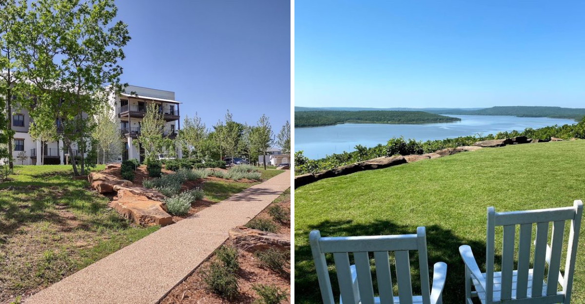 This quaint Oklahoma lake town has boardwalk paths, bike rides, and ...