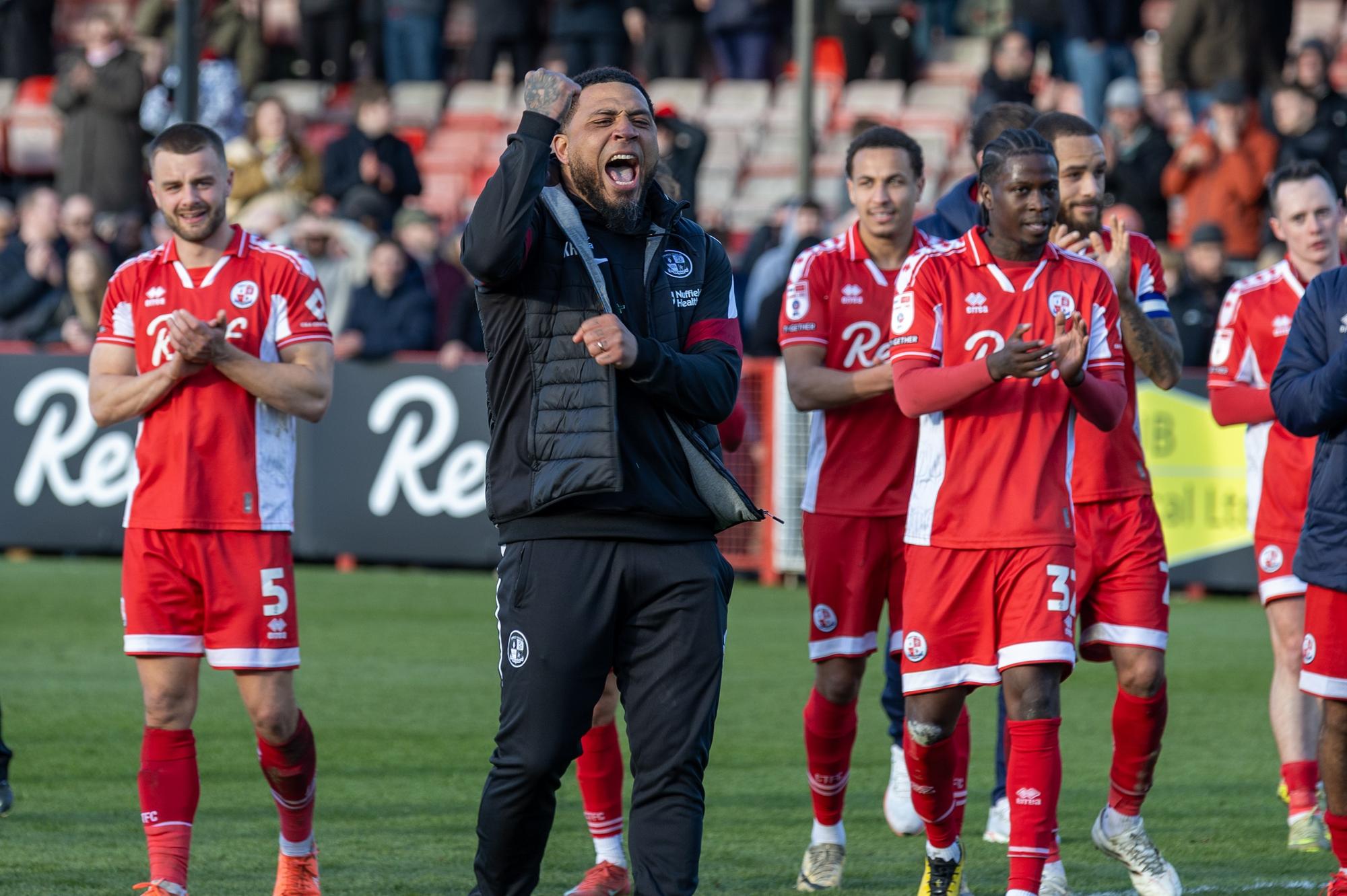 'One of the best feelings I've ever had' – New Crawley Town head coach ...