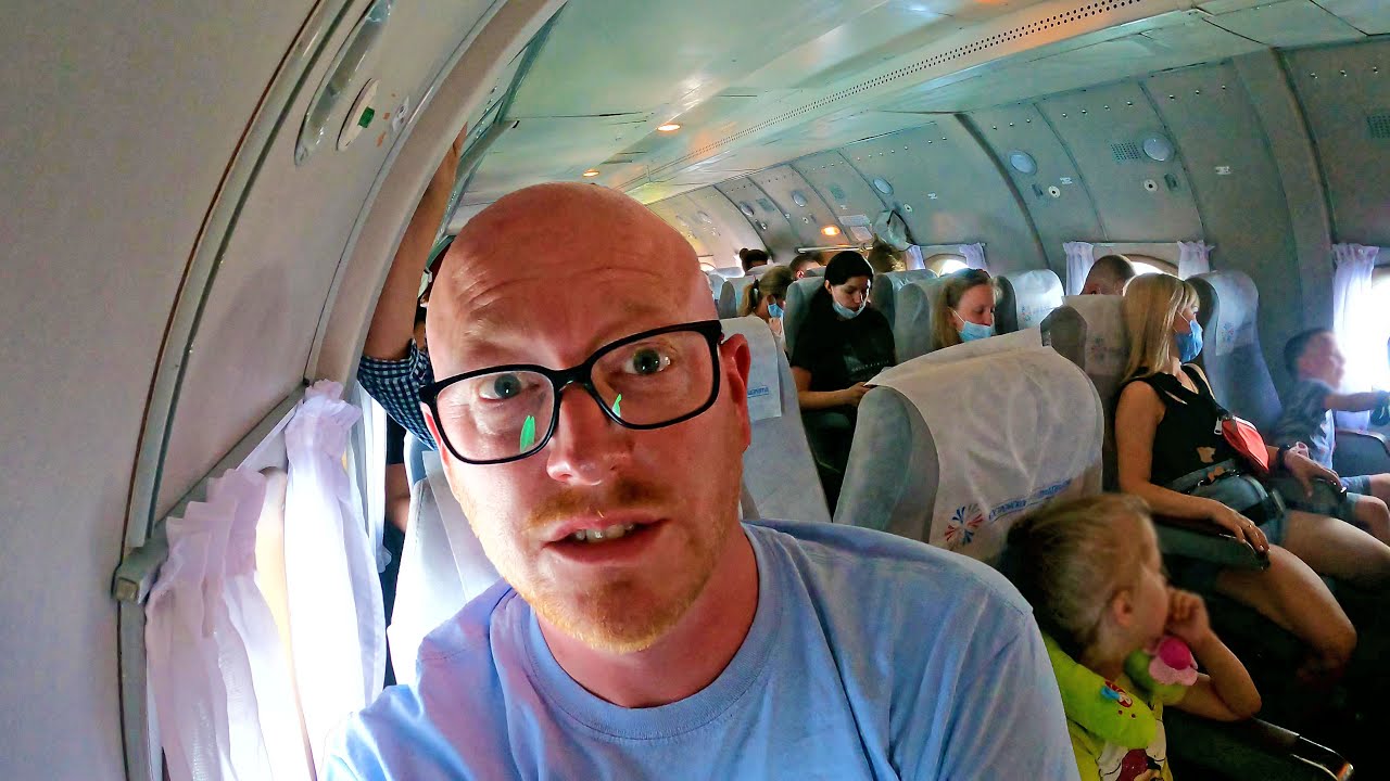 Shouted at by Russian flight attendant on a Soviet plane!