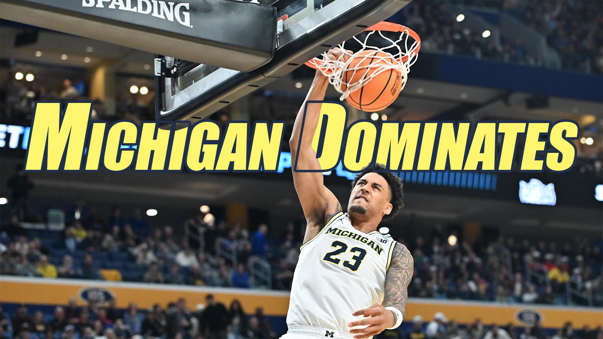 Michigan’s statement Sweet 16 win over Alabama 5 key takeaways