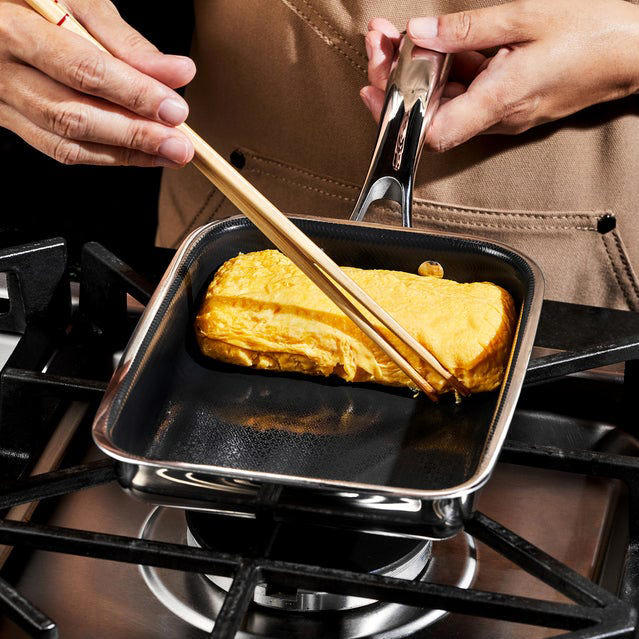 3 new HexClad launches—tamagoyaki egg pan, rice pot, deep sauté pan