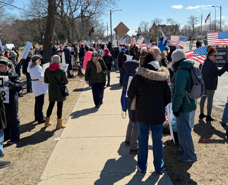 No Kings protest draws thousands to Port Huron amid nationwide rallies
