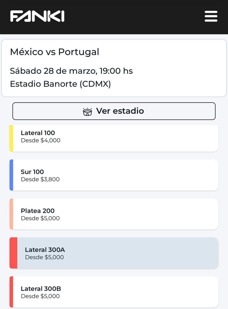 ¡Hay chances! Fanki libera boletos México vs. Portugal: precios y cómo ...