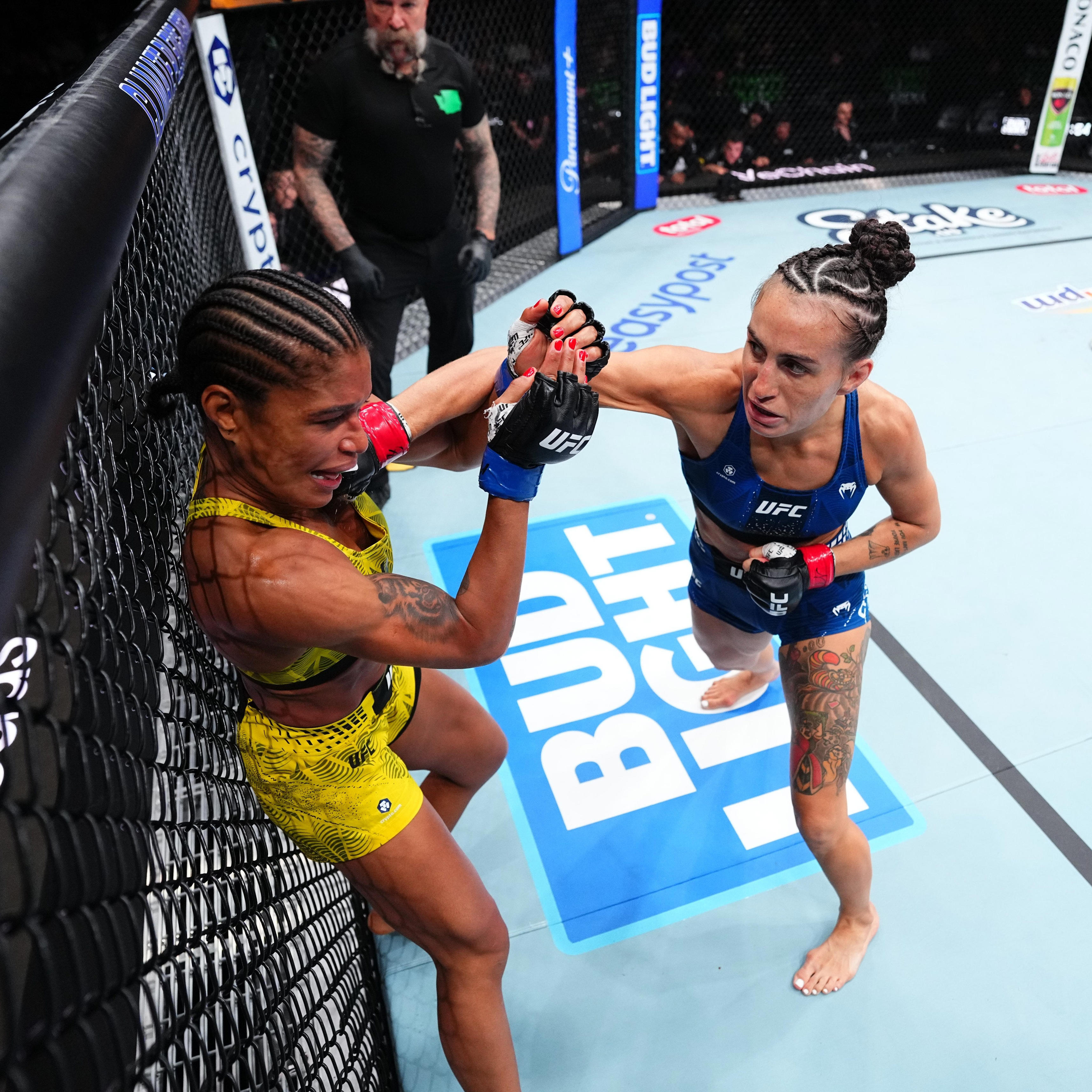 UFC Fight Night 271 video: Casey O'Neill batters Gabriella Fernandes