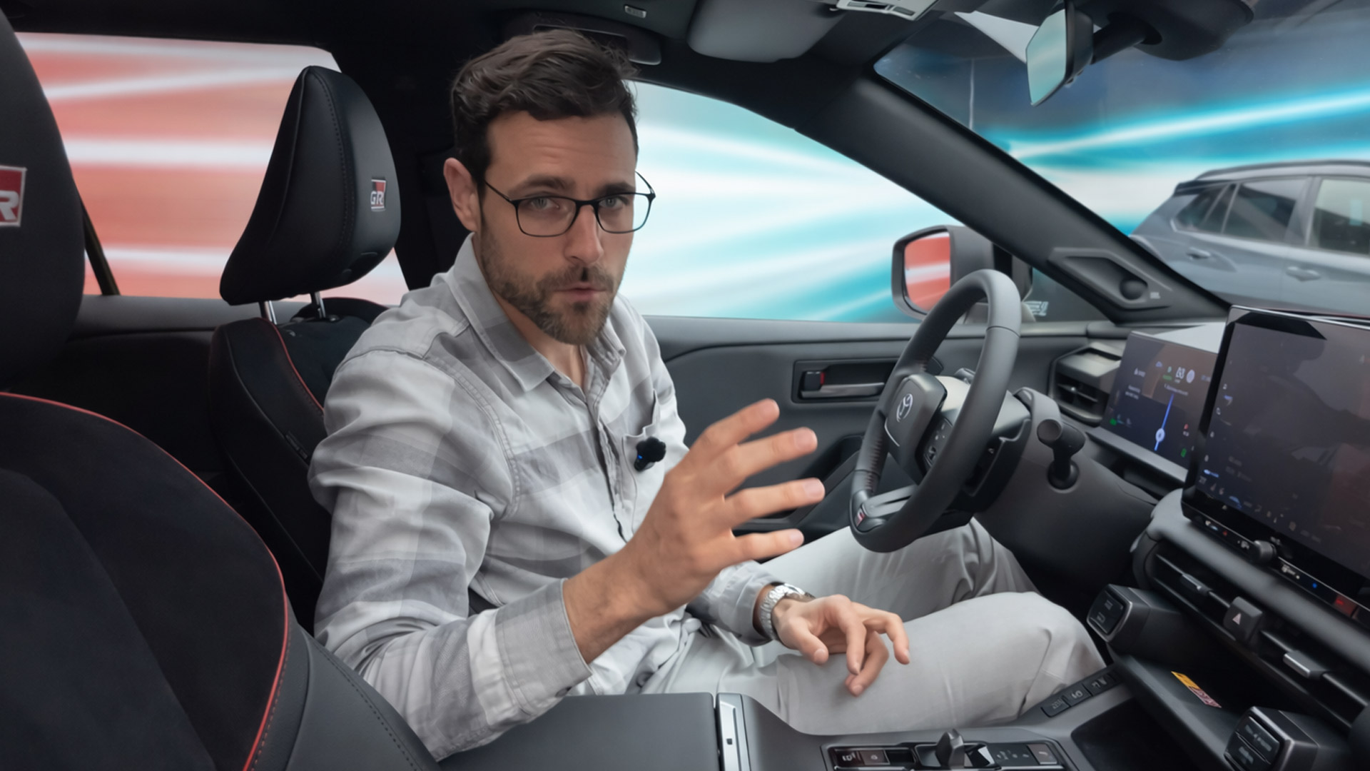 Innenraum des RAV4 GR Sport wirkt moderner und luxuriöser