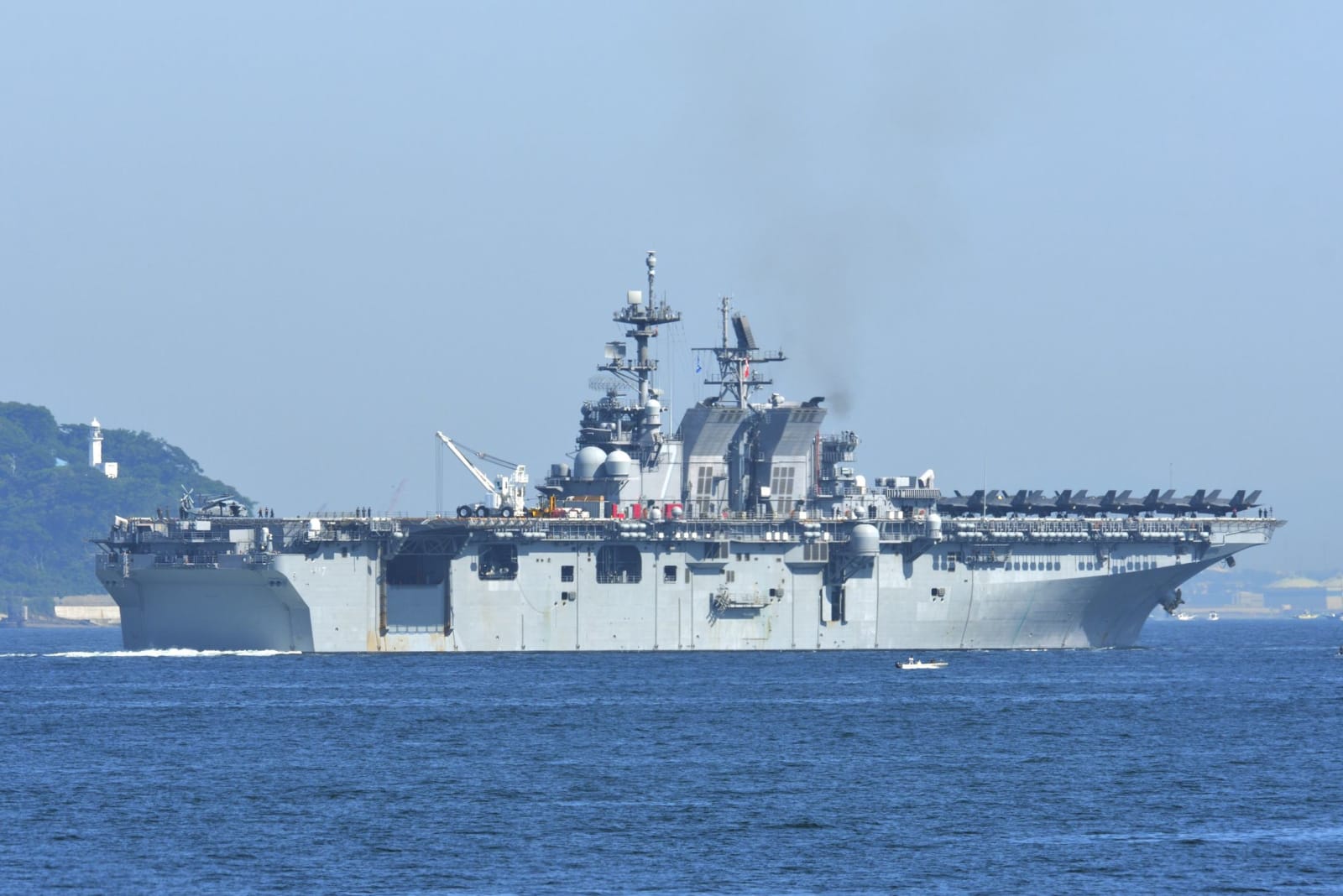 USS Tripoli delivers Marines, Sailors to Middle East