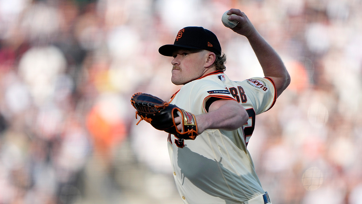 Giants pitcher Logan Webb responds to fan's jab on X with one-word clapback
