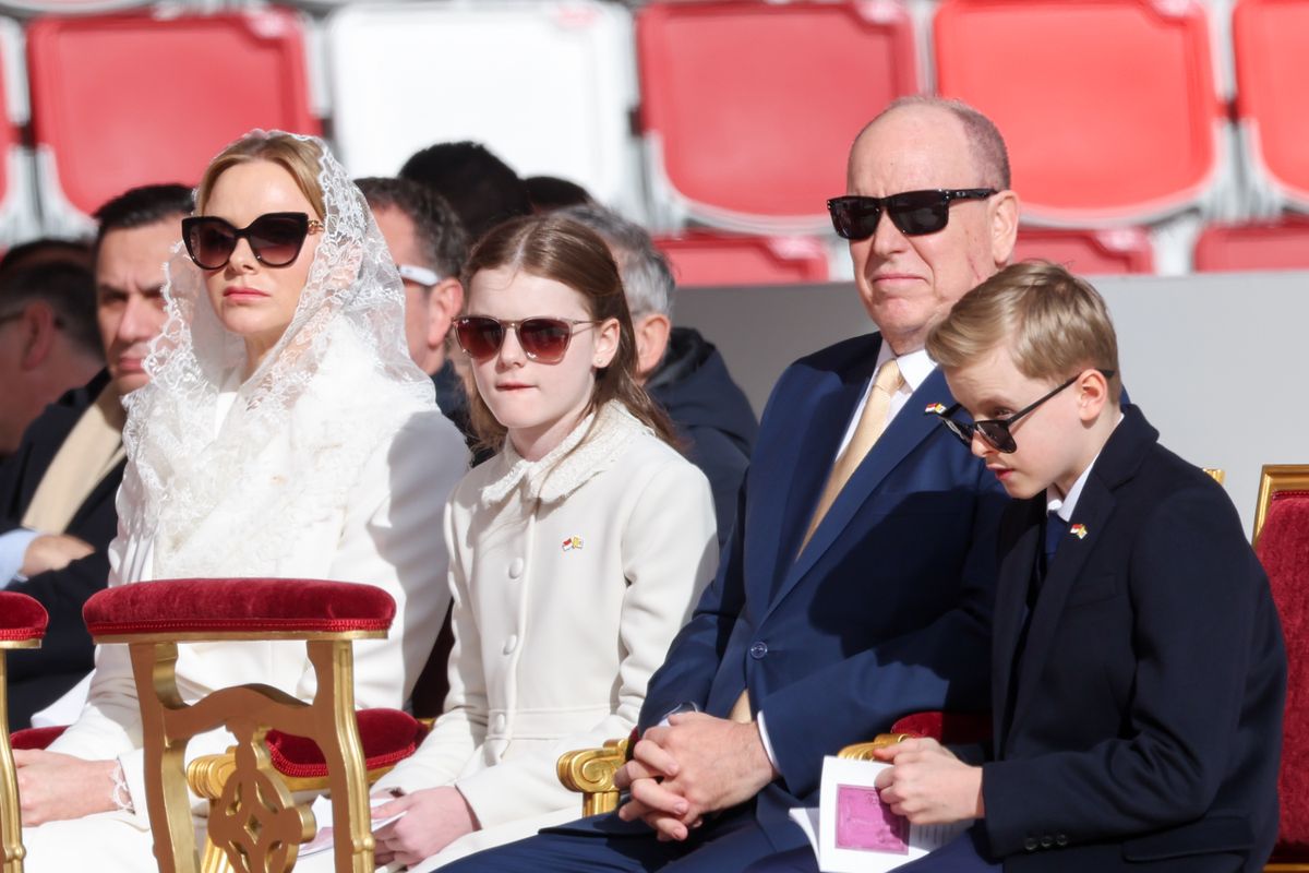 Prince Jacques and Princess Gabriella take center stage during Pope Leo ...