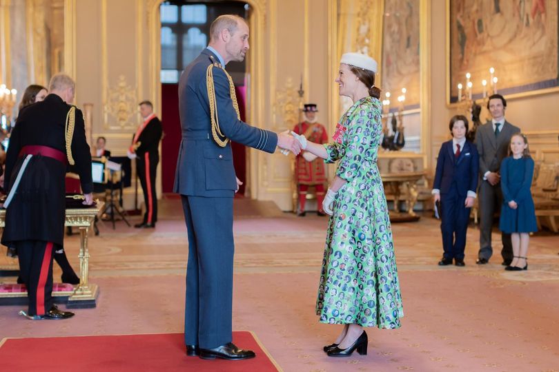 Northumberland dressmaker 'so proud' as creation showcased to Prince ...