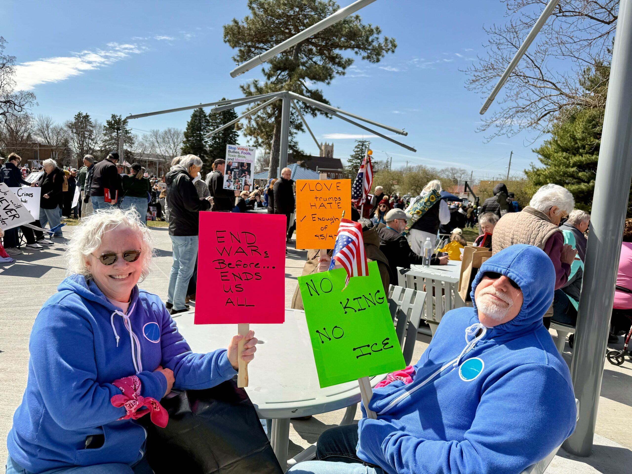 No Kings protests return to Nebraska, draw hundreds and thousands