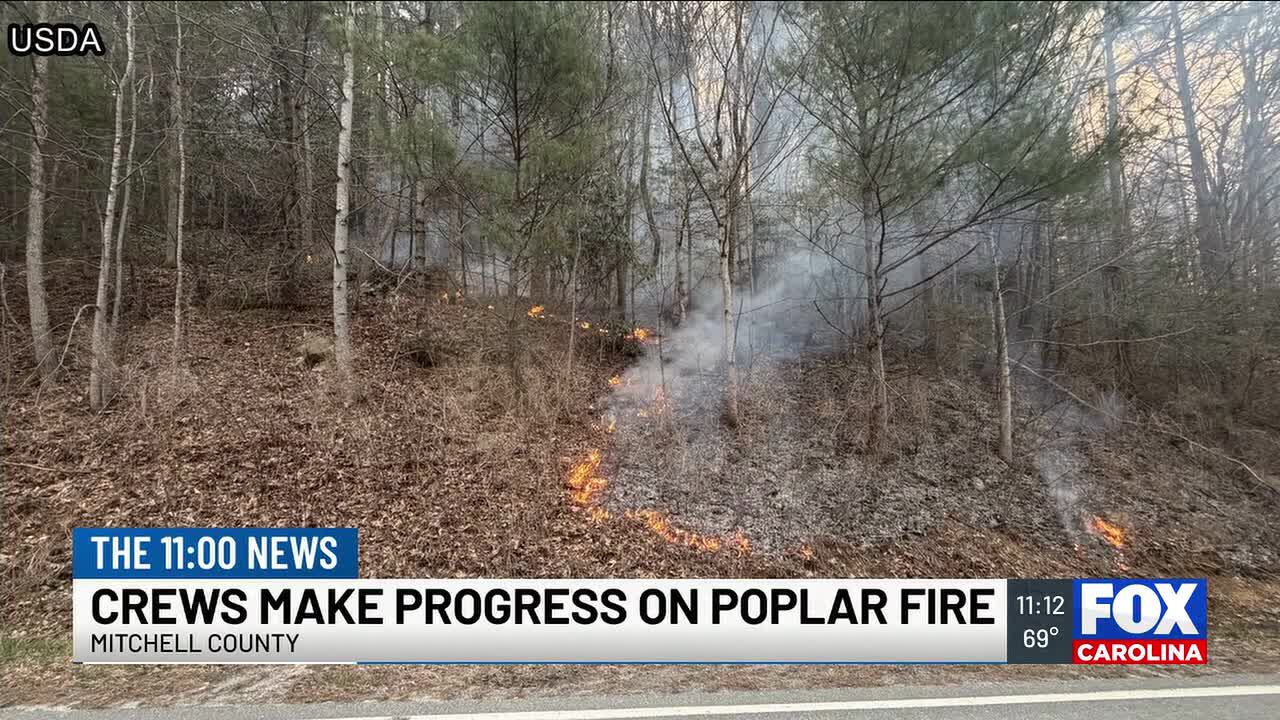 US Forest Service provides updates on wildfire containment efforts in WNC