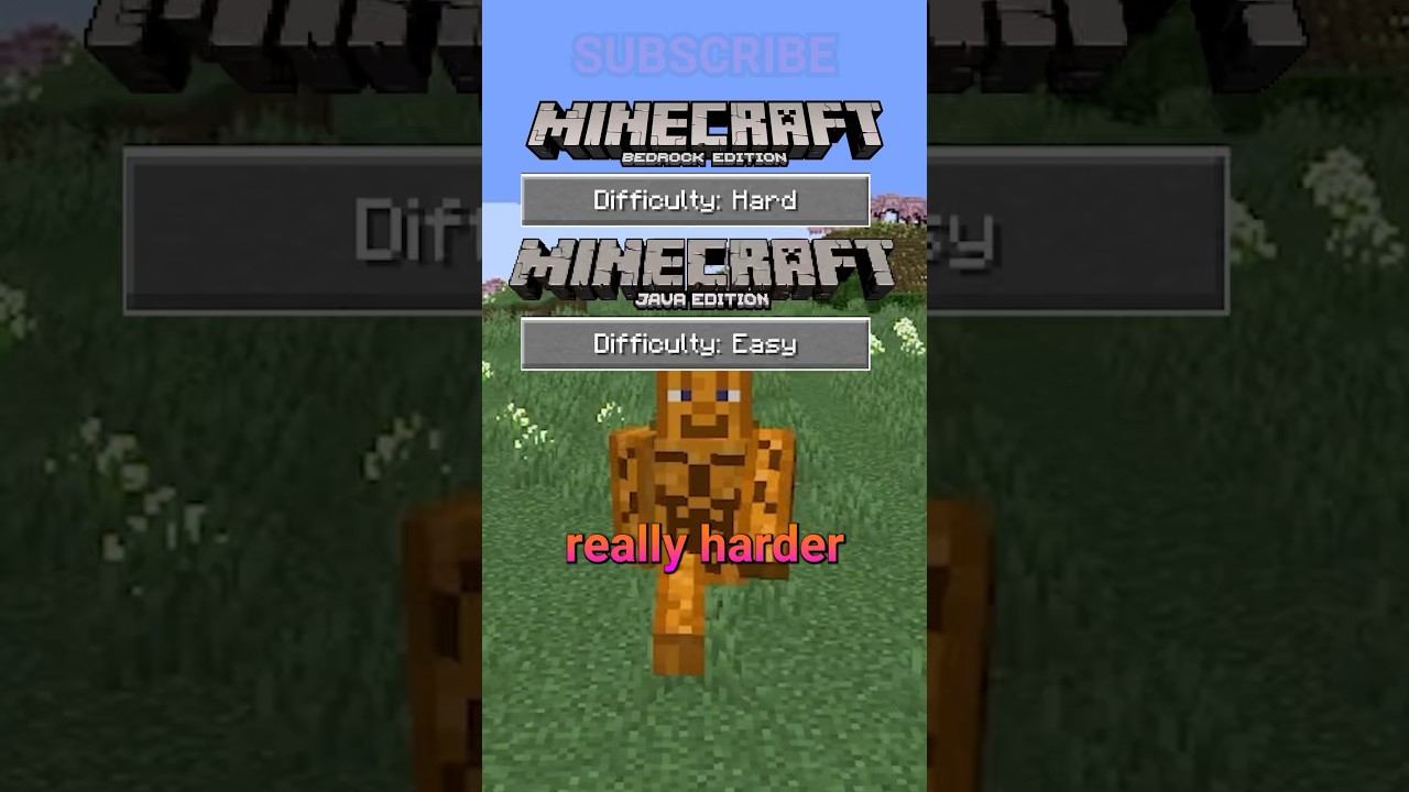 Java player tries BEDROCK edition
