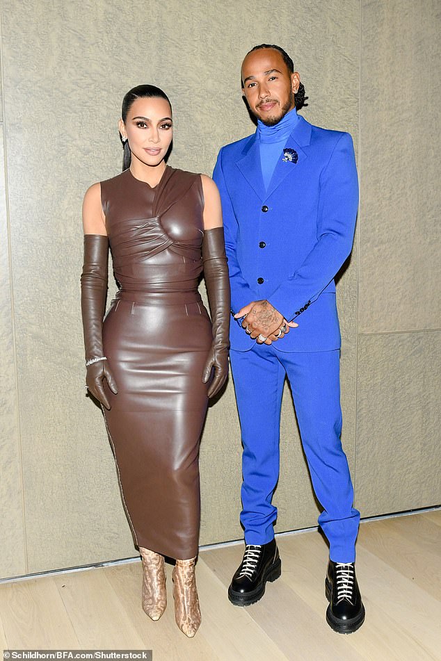 Kim Kardashian appears to skip Lewis Hamilton's F1 race despite ...