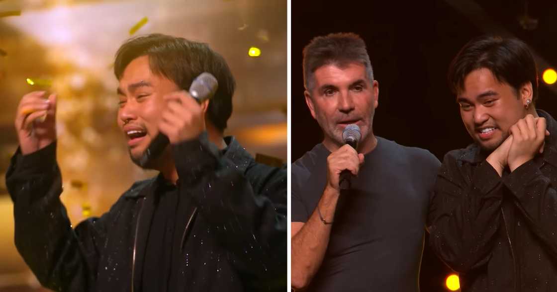 Filipino singer Matty Juniosa gets golden buzzer from Simon Cowell on ...