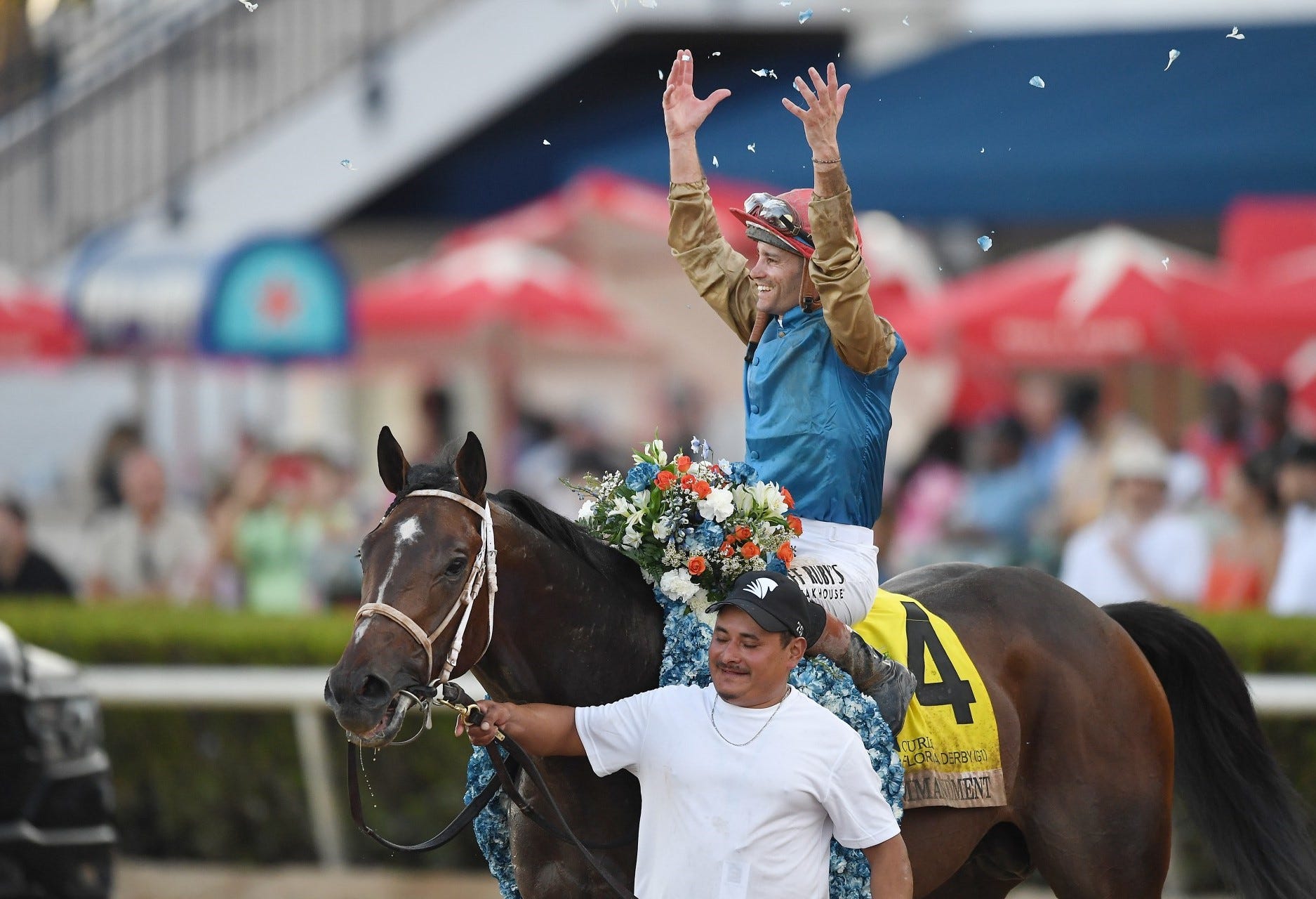 Commandment wins Florida Derby for Brad Cox as Kentucky Derby nears