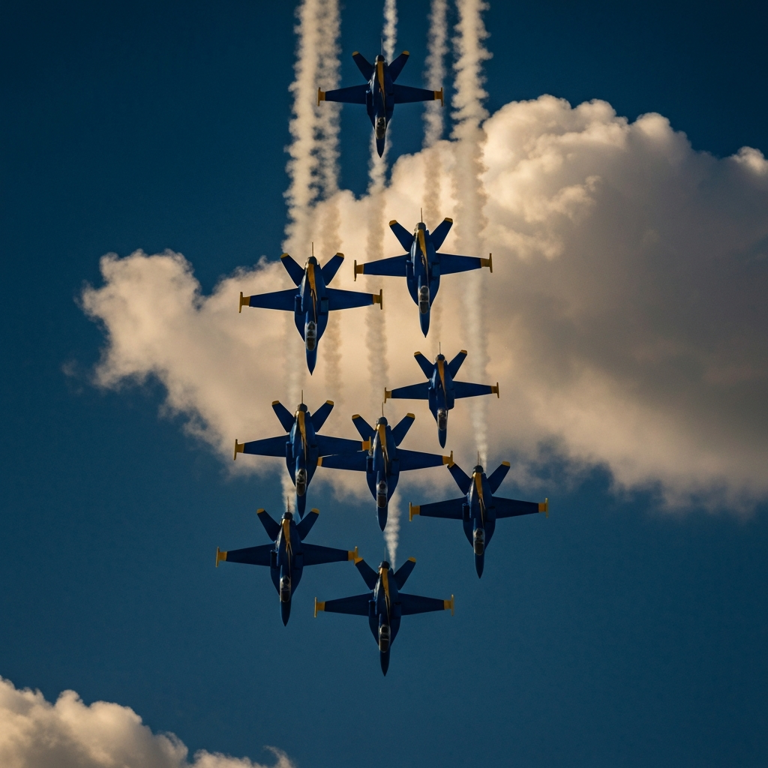 A US Navy Blue Angels Jet CRASHES Mid-Air, Then THIS Happene