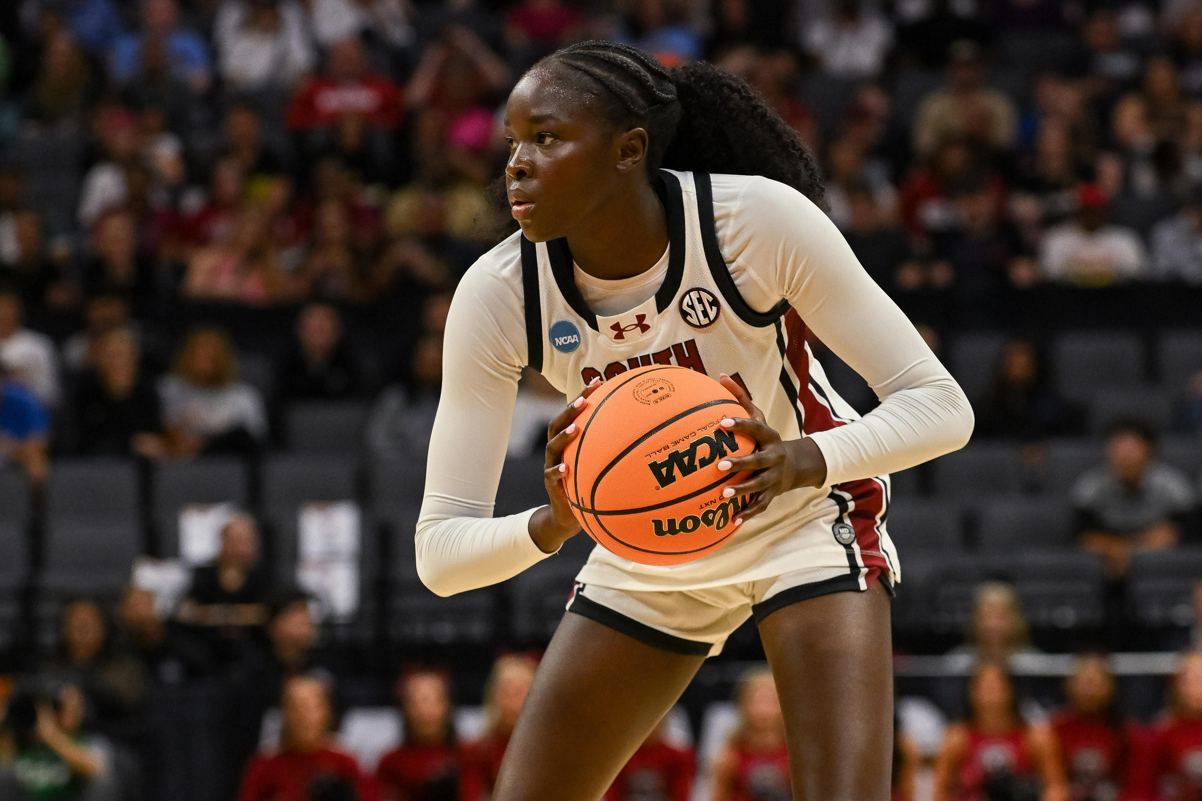 Where is South Carolina women's basketball star freshman Agot Makeer from?