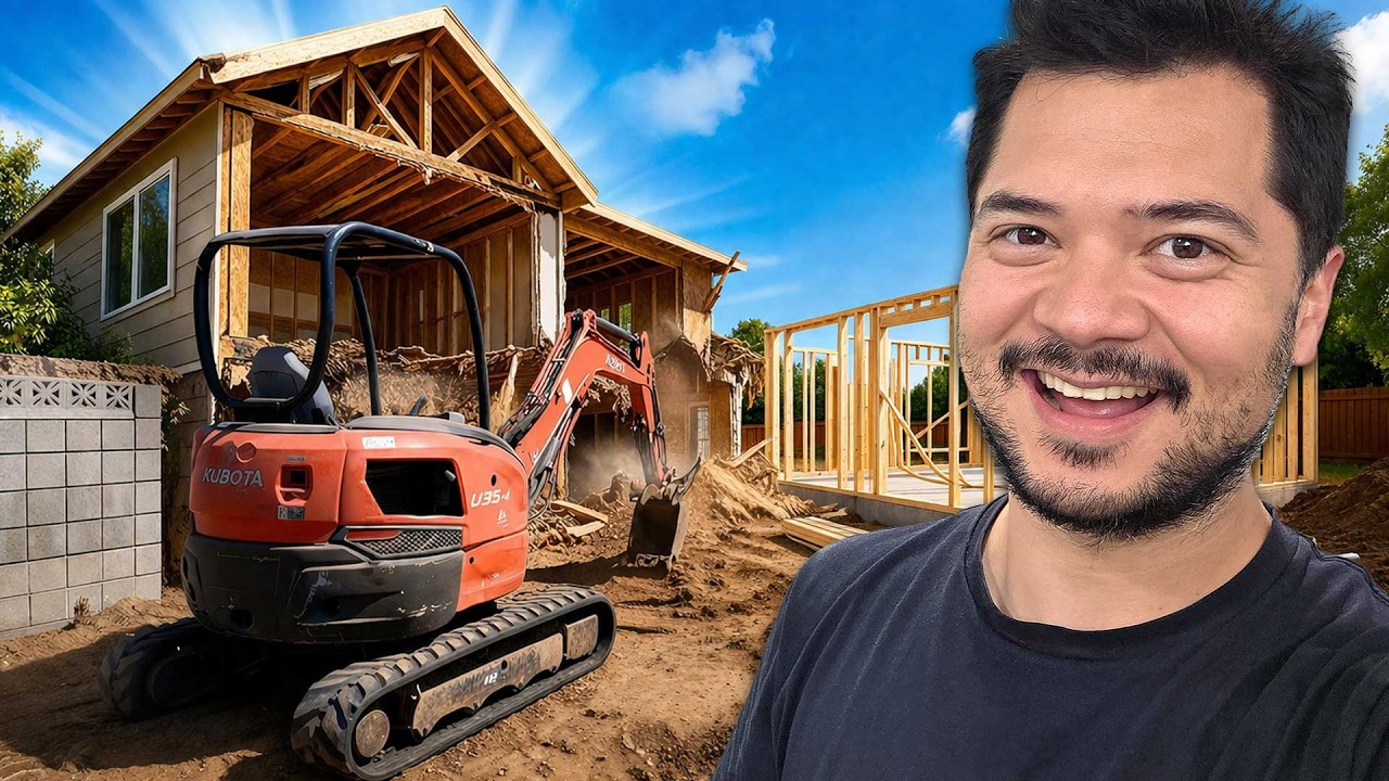 I’m finally rebuilding my house! 🛠️