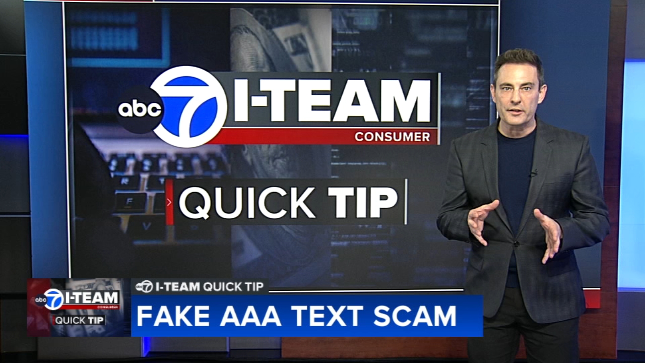 Quick tip: Fake AAA text scams