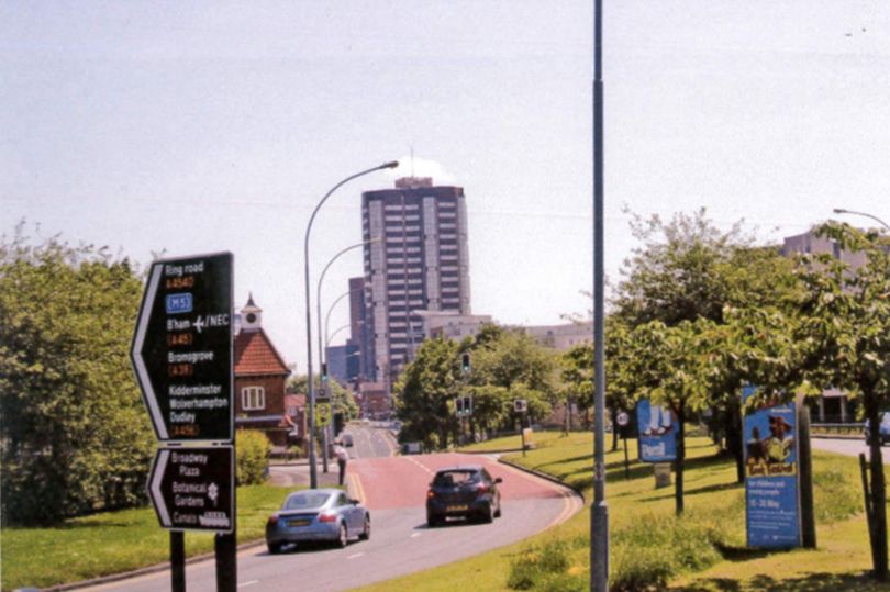 Firefighters rush to building fire on Ladywood Middleway