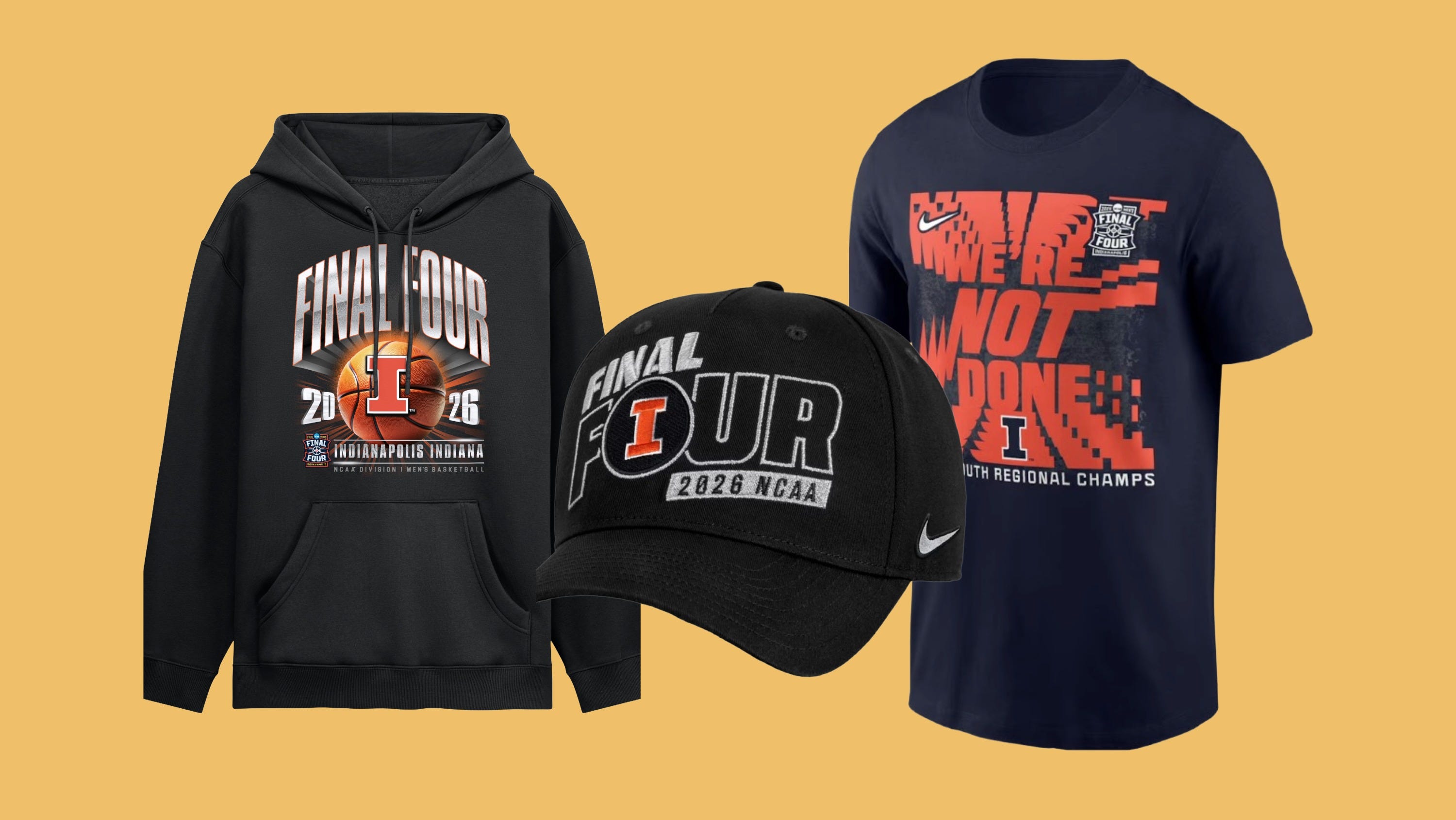 How to buy Illinois Final Four gear, hats, shirts, hoodies, more