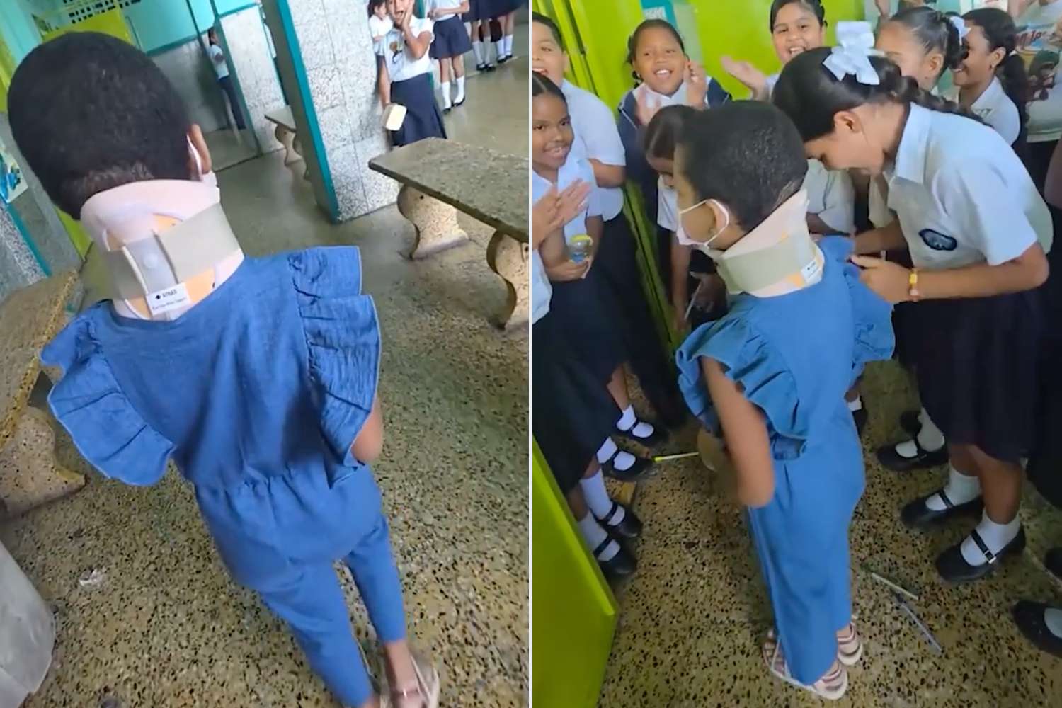 Girl, 8, who was scared to return to school after shaving head for ...