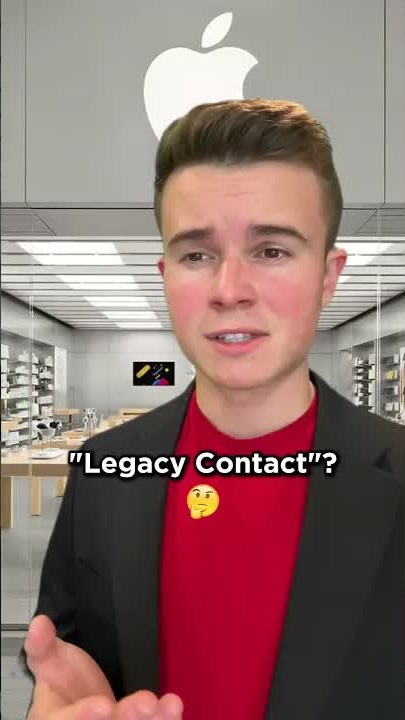 Apple legacy contact: how to access a loved one's account after death