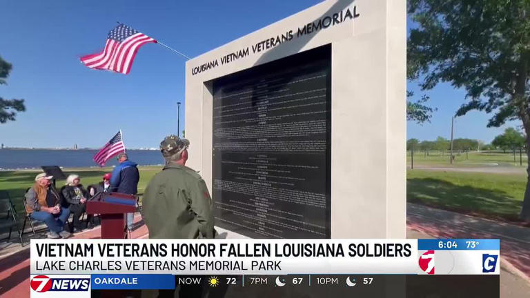 First solemn tribute honors fallen Vietnam soldiers at Louisiana ...