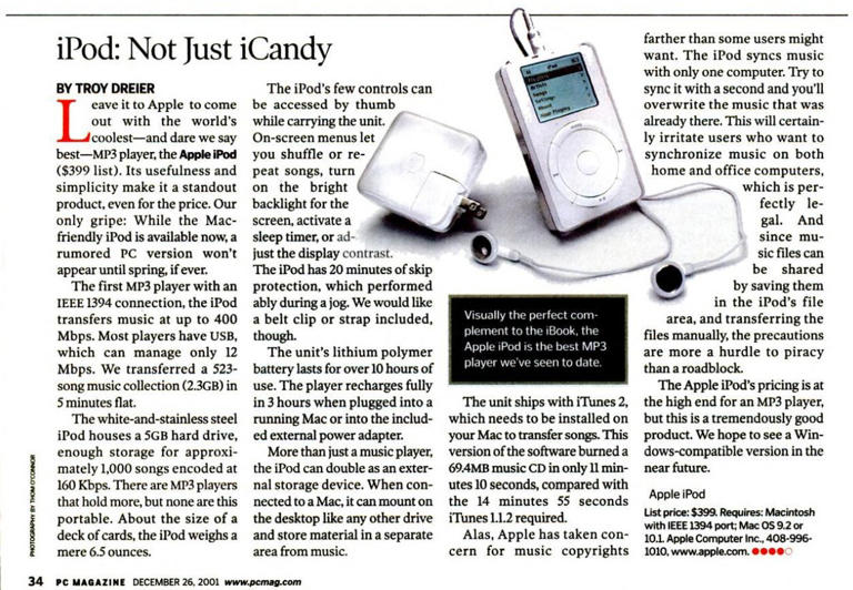 Apple at 50: The iPod mattered more than the iPhone