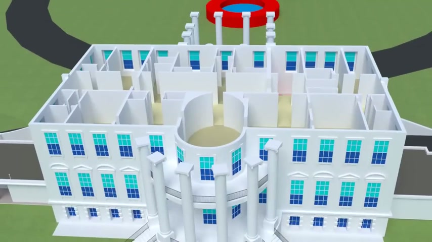 Exploring the interior of the White House