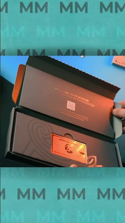 Amex platinum card unboxing