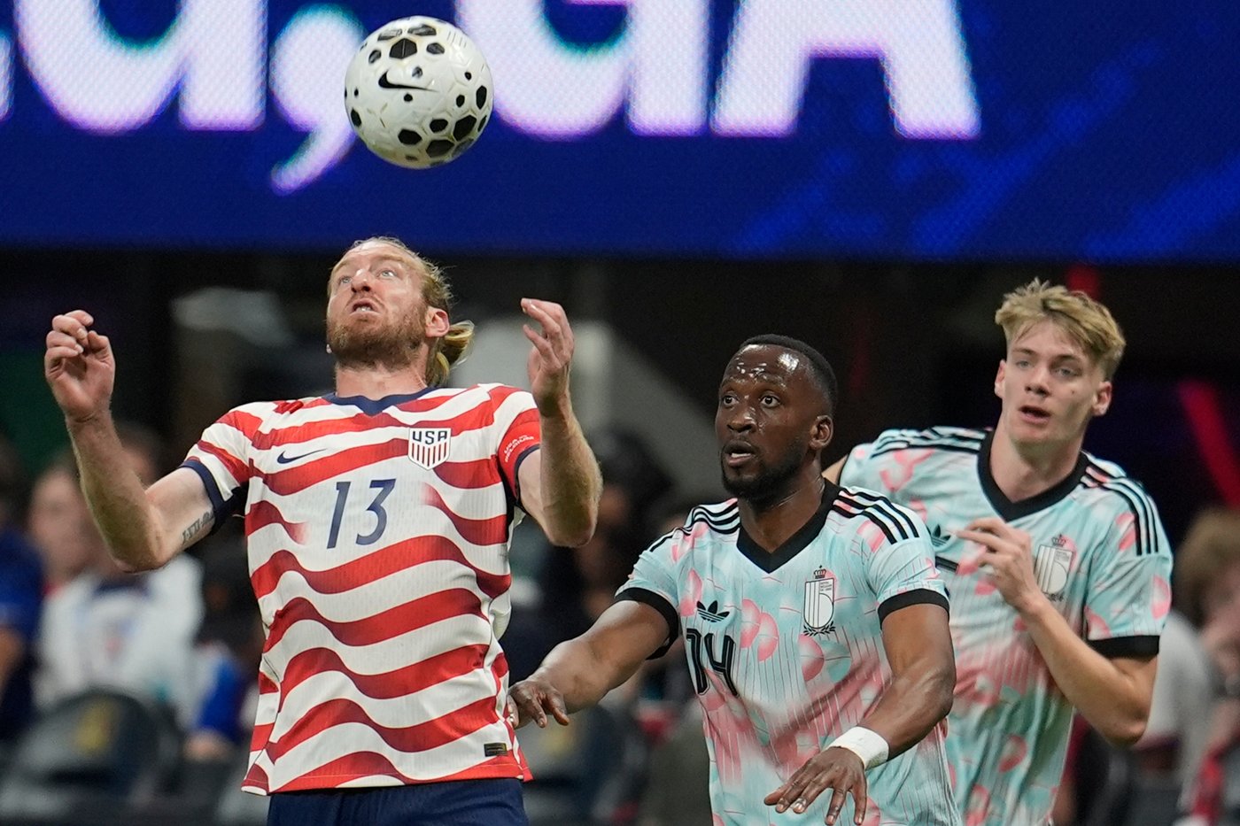 US team with big World Cup dreams gets a dressing down from Belgium