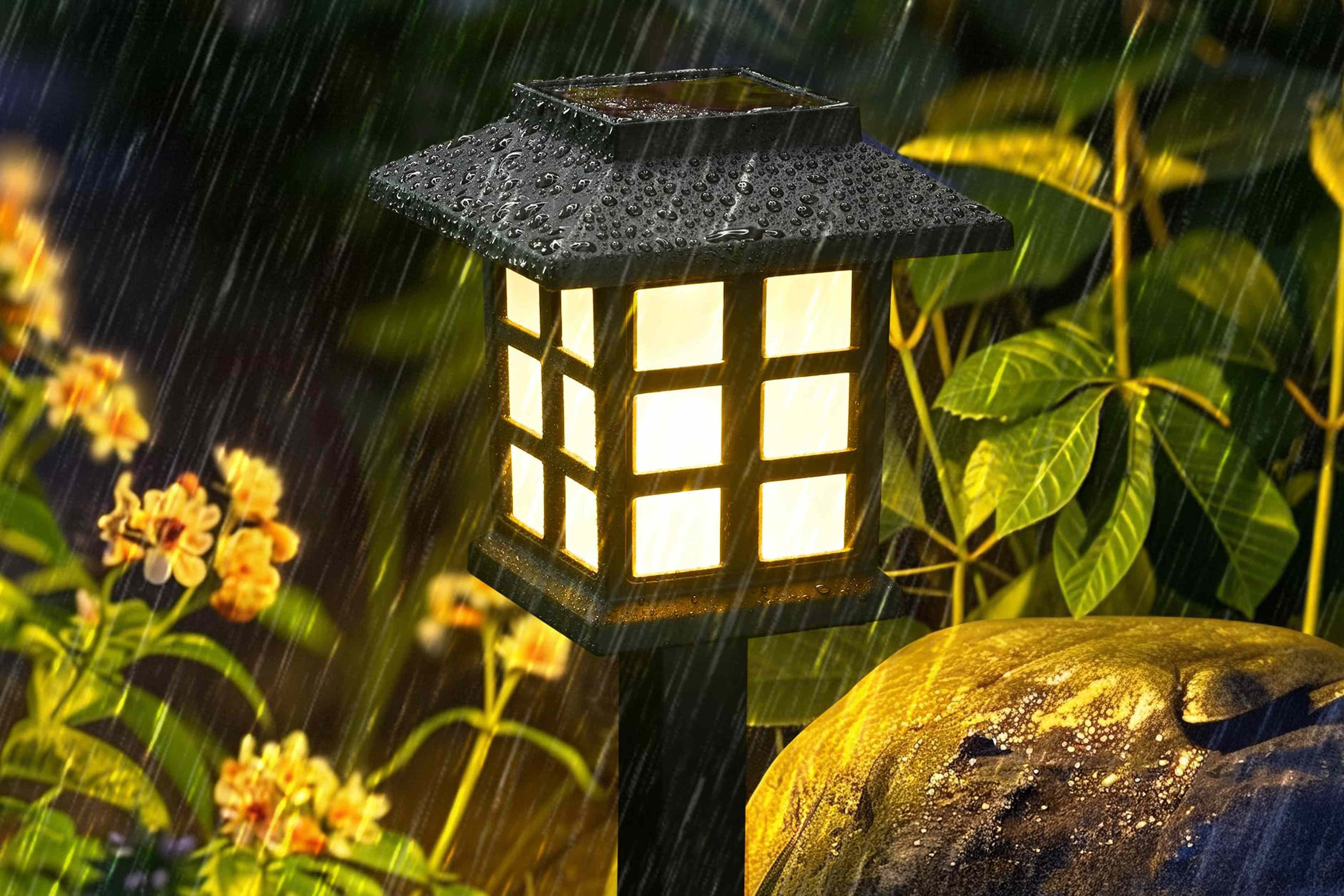 Amazon shoppers love these outdoor solar lights for safer steps and ...