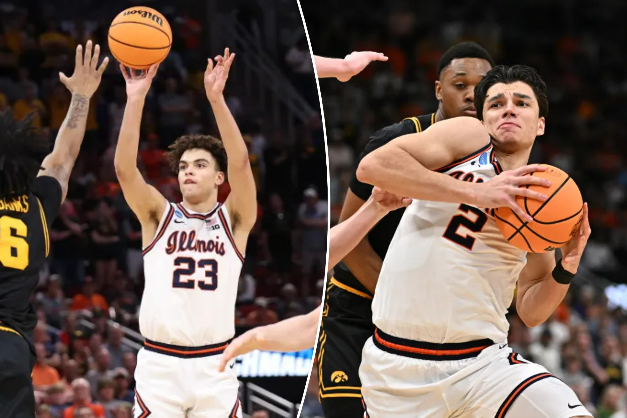Illini rip Big Ten rival Iowa to reach Final Four for first time in 21 ...