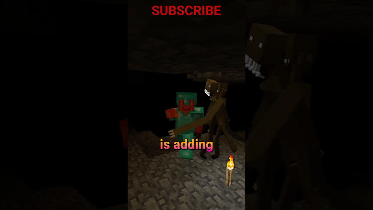 New horror mob in Minecraft! Everything in Minecraft live in 60 seconds