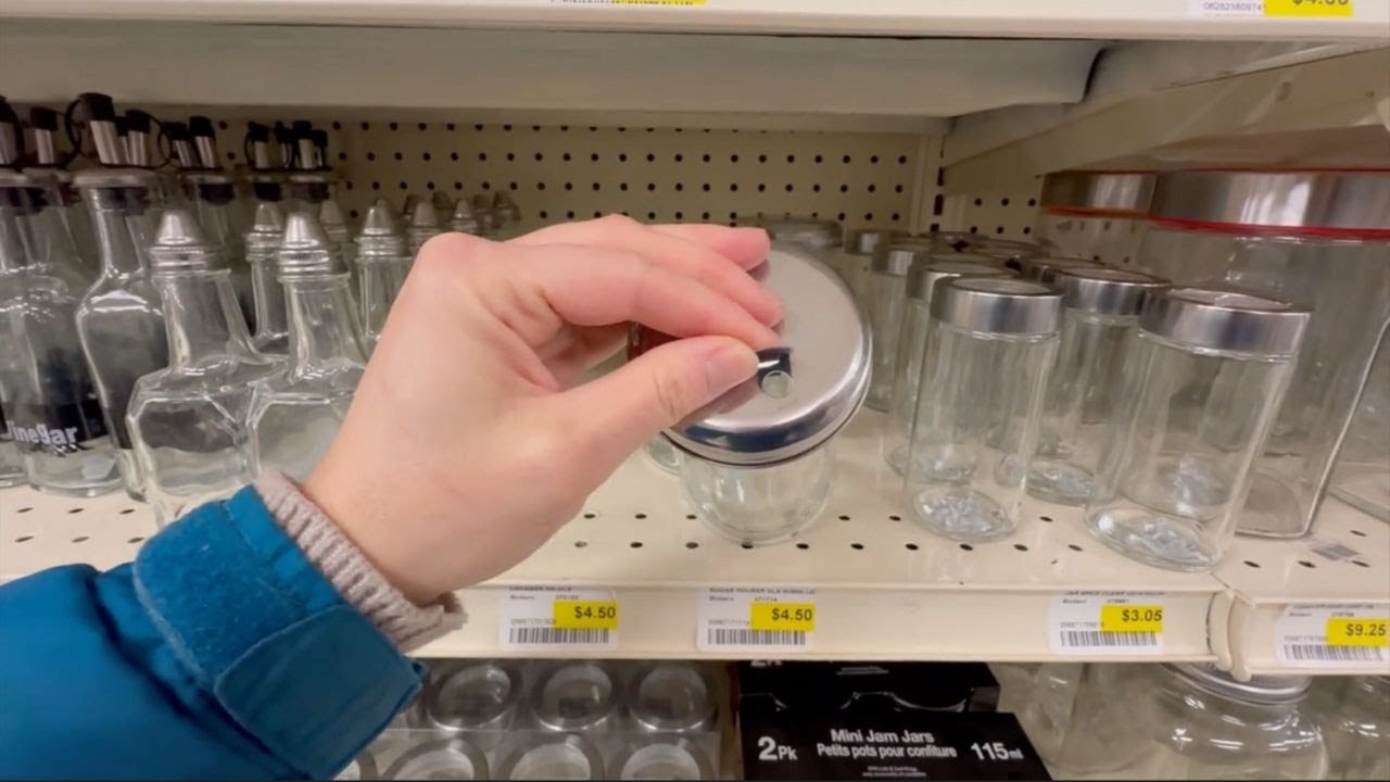 Grab a Dollar Store sugar dispenser for this genius storage idea!