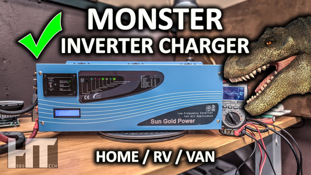 3000w SunGoldPower off grid solar inverter charger for home | RV ...