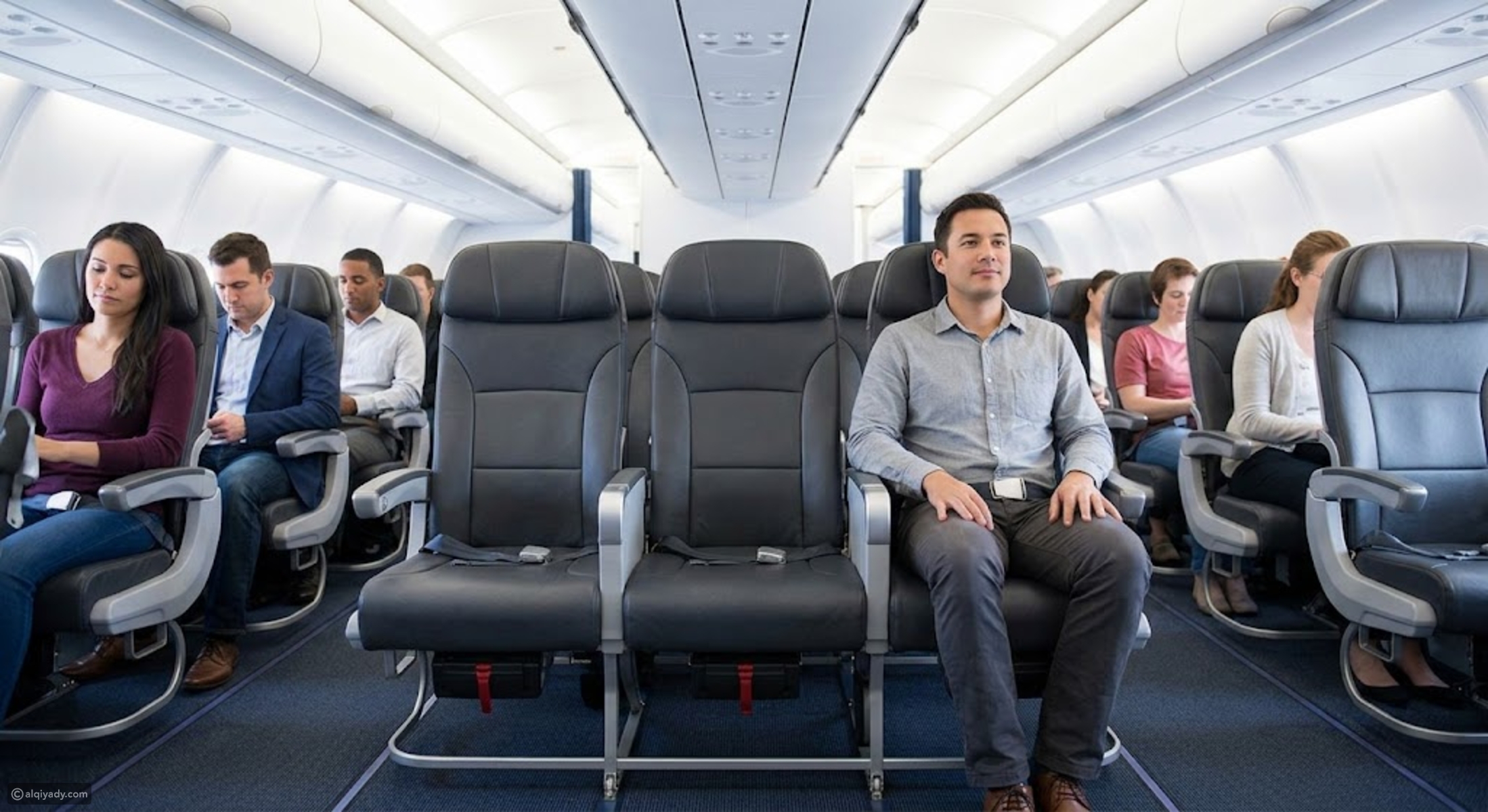 Passengers should try seats D, E or F on flights for a simple reason