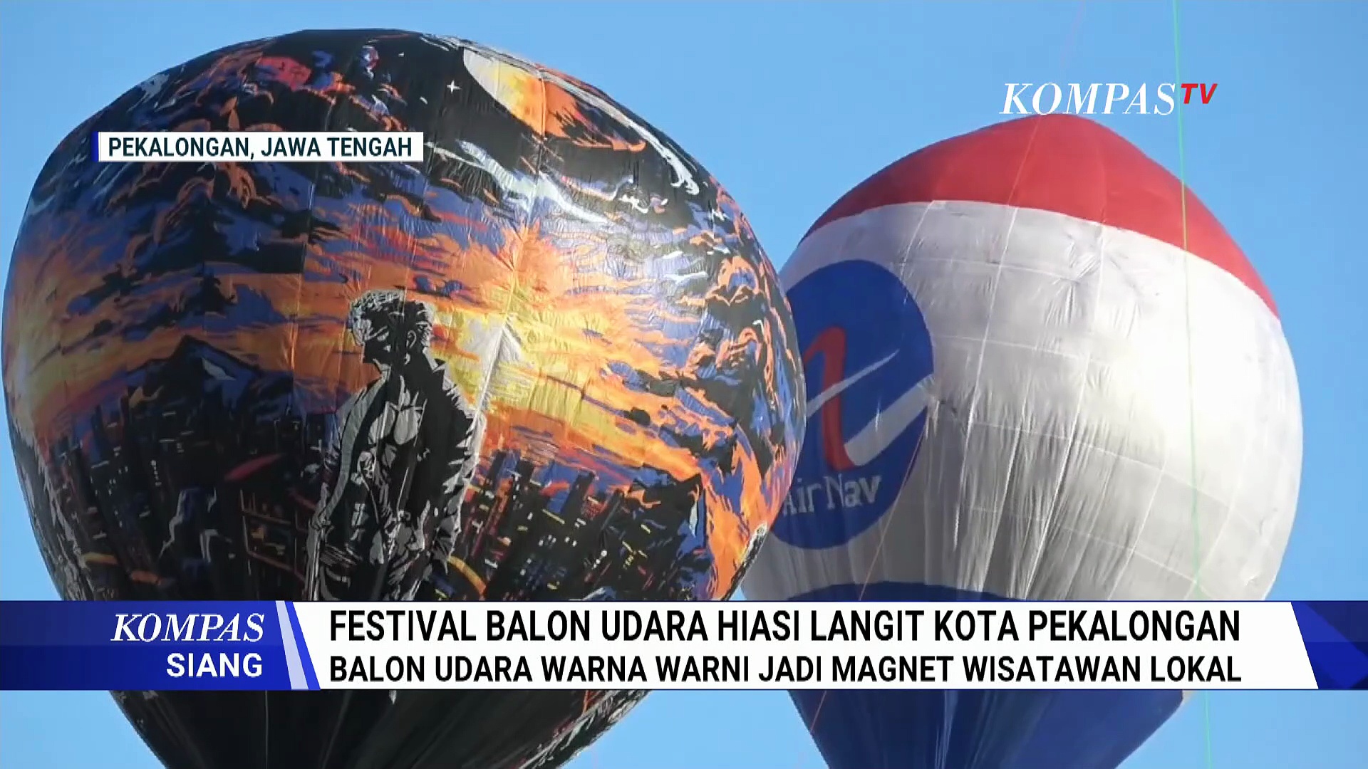 40 balon udara hiasi langit Pekalongan, meriahkan tradisi Syawalan dan ...