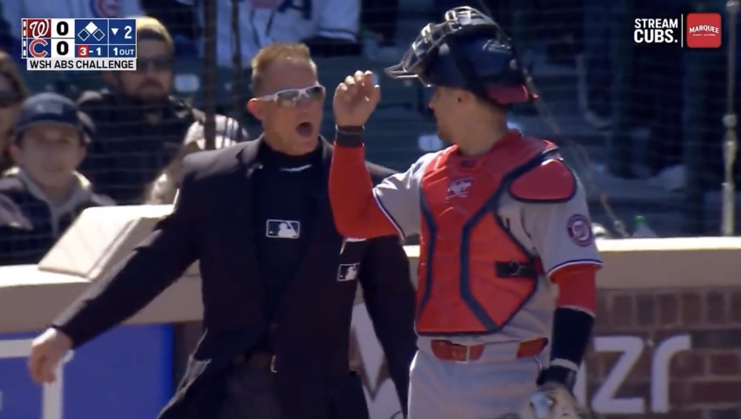 MLB umpire has hilarious hot-mic moment