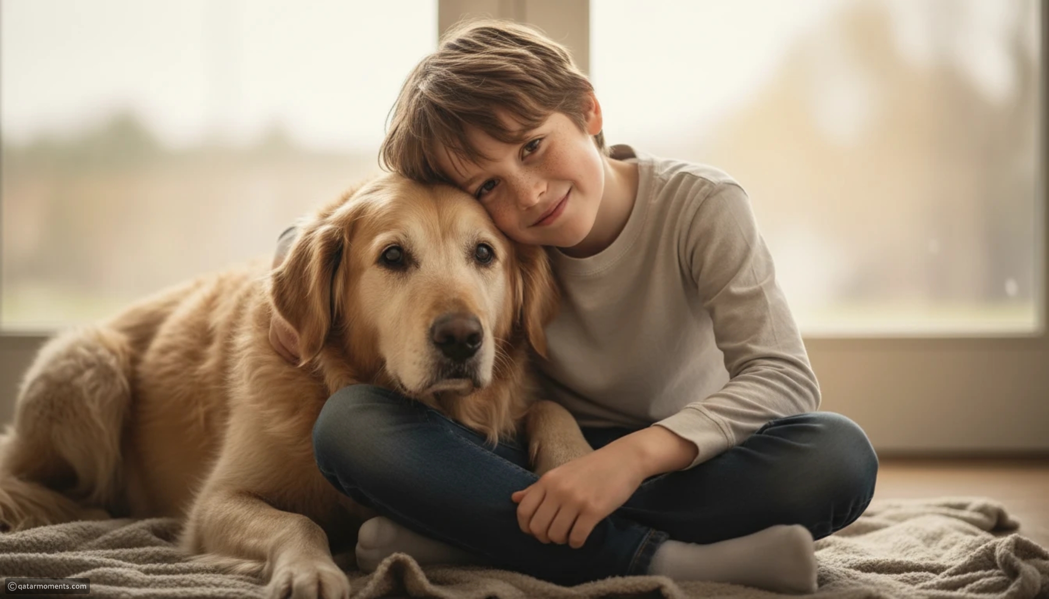 Young boy chooses the oldest shelter dog and finds his best friend