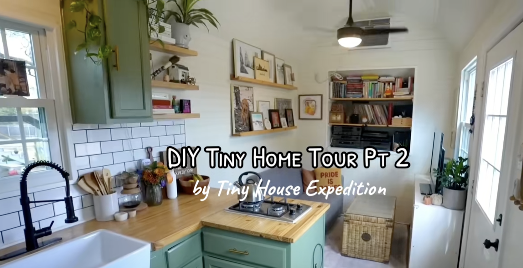 Beautiful DIY tiny house on wheels, built for only $20k!