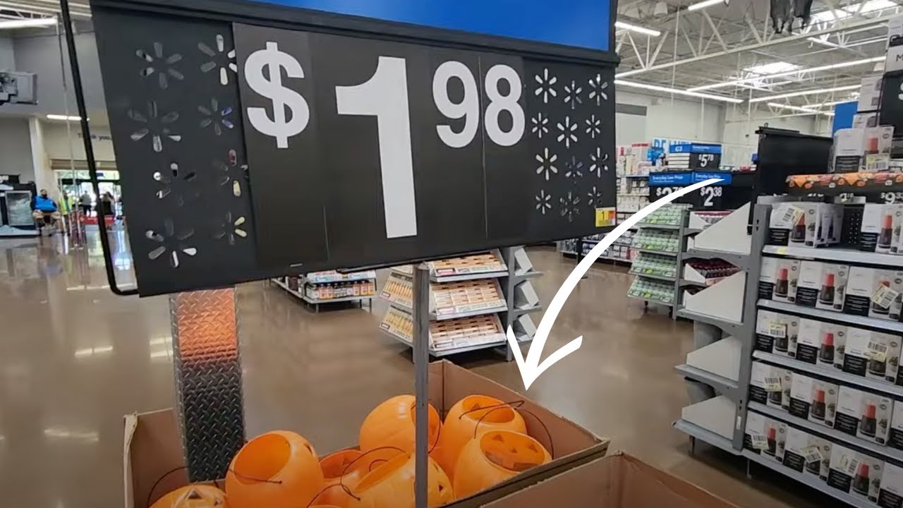 Everyone will be buying Walmart pumpkin pails when they see this!