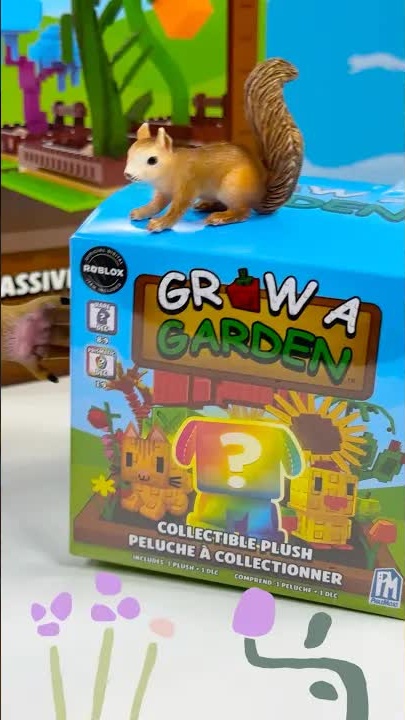 Grow a Garden Collectable Plush with Mystery DLC Code #growagarden # ...
