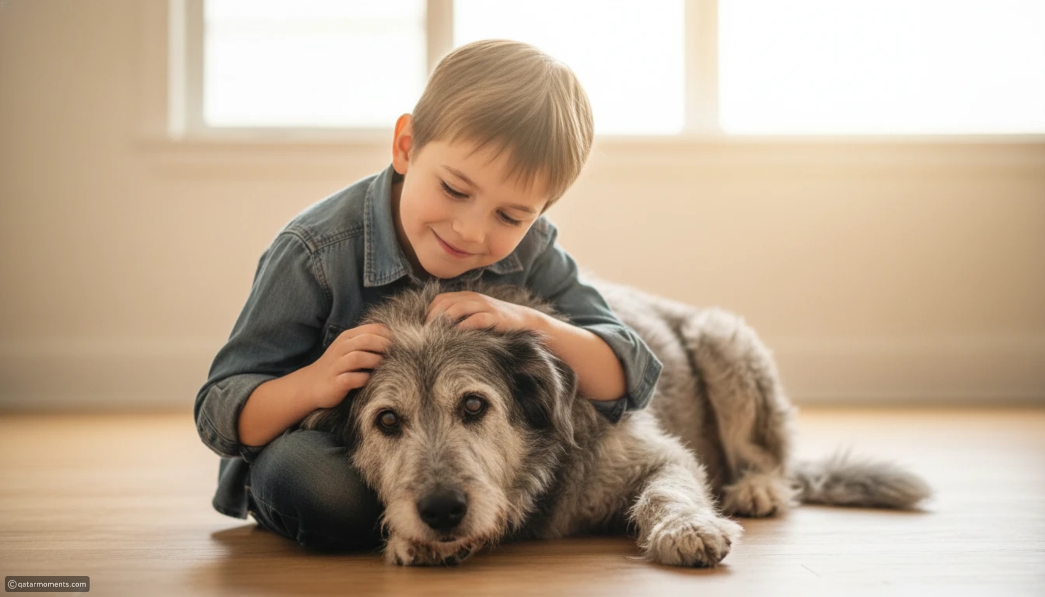 Young boy chooses the oldest shelter dog and finds his best friend
